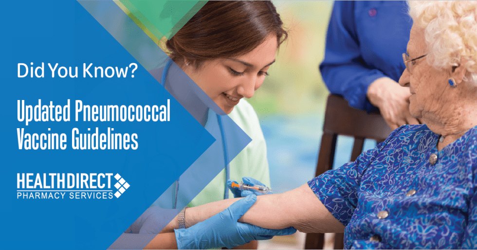 Did You Know? Updated Pneumococcal Vaccine Guidance