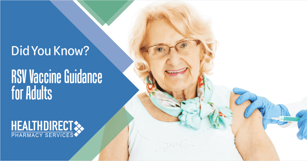 Did You Know? RSV Vaccine Guidance for Adults - HealthDirect